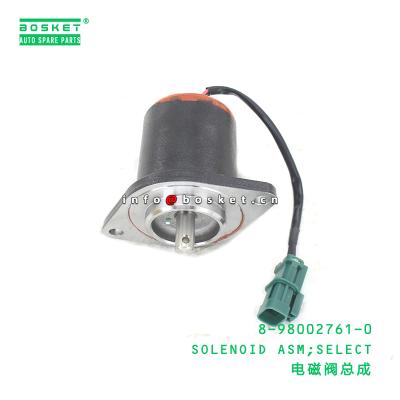 China 8-98002761-0 Select Solenoid Assembly 8980027610 for ISUZU Trucks for sale