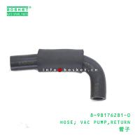 China 8-98176281-0 Vacuum Pump Return Hose Suitable for ISUZU 8981762810 Truck Parts for sale