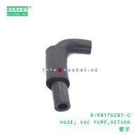 China 8-98176281-0 Vacuum Pump Return Hose Suitable for ISUZU 8981762810 Truck Parts for sale