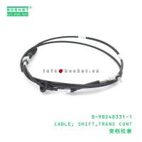 China Isuzu Truck Shift Control Cable Suitable for ISUZU 8982483311 with 3 Months Warranty and Small Quantity Accepted for sale
