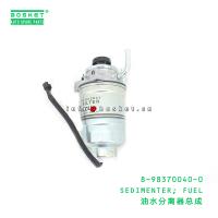 China Fuel Sedimenter Suitable for ISUZU 8983700400 with 1PCS Pack Quantities and 3 Months Warranty for sale