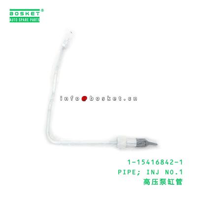 China 1-15416842-1 INJ NO.1 Pipe suitable for ISUZU CXZ 6WF1 1154168421 Fuel Injection Pipe for sale