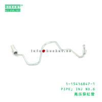 China 1-15416847-1 PIPE INJ NO.6 suitable for ISUZU CXZ with 15-20 Days Delivery and 3 Months Warranty for sale