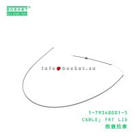 China 1-79348001-5 FRT LID Cable for ISUZU 1793480015 Truck Parts for sale