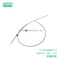 China 1-79348001-5 FRT LID Cable for ISUZU 1793480015 Truck Parts for sale