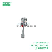 China 1-81171097-2 Starter Relay suitable for ISUZU CYZ 6WF1 1811710972 for sale