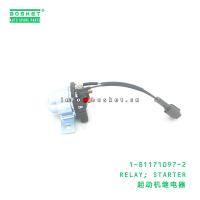 China 1-81171097-2 Starter Relay suitable for ISUZU CYZ 6WF1 1811710972 for sale