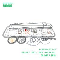 China 1PCS Pack Quantities Gasket Set with 3 Months Warranty for ISUZU 1878142750 Engine Overhaul for sale