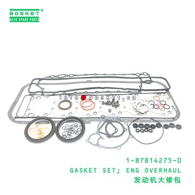 China 1PCS Pack Quantities Gasket Set with 3 Months Warranty for ISUZU 1878142750 Engine Overhaul for sale