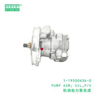 China 1-19500636-0 PUMP ASM; OIL,P/S suitable for ISUZU   1195006360 for sale