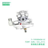 China 1-19500636-0 PUMP ASM; OIL,P/S suitable for ISUZU   1195006360 for sale
