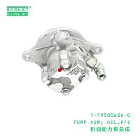 China 1-19500636-0 PUMP ASM; OIL,P/S suitable for ISUZU   1195006360 for sale