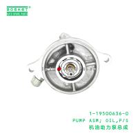 China 1-19500636-0 PUMP ASM; OIL,P/S suitable for ISUZU   1195006360 for sale