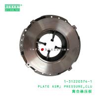 China 1-31220374-1 PLATE ASM; PRESSURE,CLU suitable for ISUZU  6HE1 6SA1 6HH1 6HK1 1312203741 for sale