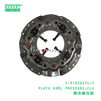 China 1-31220374-1 PLATE ASM; PRESSURE,CLU suitable for ISUZU  6HE1 6SA1 6HH1 6HK1 1312203741 for sale