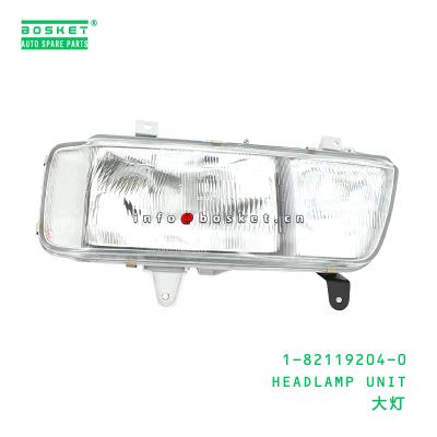 China 1-82119204-0 HEADLAMP UNIT suitable for ISUZU   1821192040 for sale
