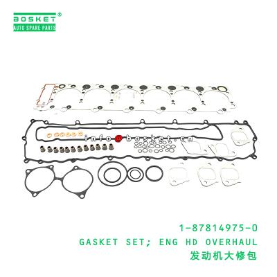 China 1-87814975-0 GASKET SET; ENG HD OVERHAUL suitable for ISUZU  6HH1 1878149750 for sale