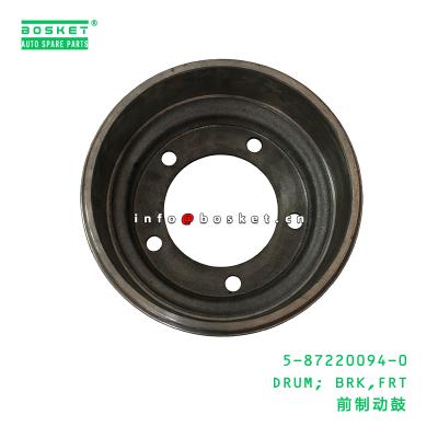 China 5-87220094-0 DRUM; BRK,FRT suitable for ISUZU   5872200940 for sale