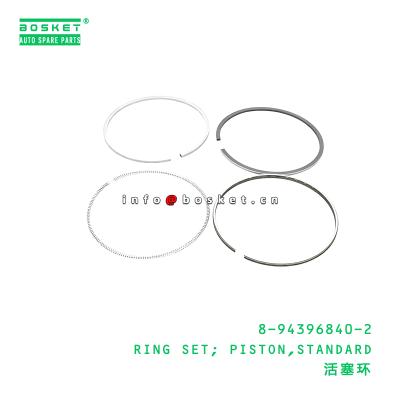China 8-94396840-2 RING SET; PISTON,STANDARD suitable for ISUZU FVR32 6HE1 8943968402 for sale