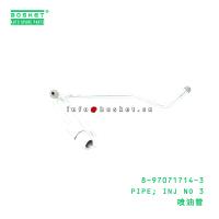 China 8-97071714-3 PIPE; INJ NO 3 suitable for ISUZU   8970717143 for sale