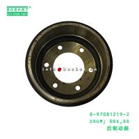 China 8-97081219-2 DRUM; BRK,RR suitable for ISUZU   8970812192 for sale