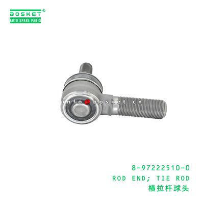 China 8-97222510-0 ROD END; TIE ROD suitable for ISUZU 100P 4JB1 8972225100 for sale