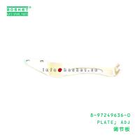 China 8-97249636-0 PLATE; ADJ suitable for ISUZU   8972496360 for sale