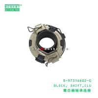 China 8-97316602-0 BLOCK; SHIFT,CLU suitable for ISUZU  4JB1 4JG2 8973166020 for sale