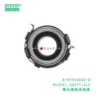 China 8-97316602-0 BLOCK; SHIFT,CLU suitable for ISUZU  4JB1 4JG2 8973166020 for sale
