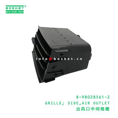 China 8-98028561-2 GRILLE; SIDE,AIR OUTLET suitable for ISUZU VC46 6UZ1 8980285612 for sale