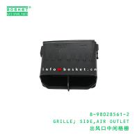 China 8-98028561-2 GRILLE; SIDE,AIR OUTLET suitable for ISUZU VC46 6UZ1 8980285612 for sale