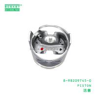 China 8-98209745-0 PISTON suitable for ISUZU   8982097450 for sale