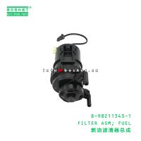 China 8-98211343-1 FILTER ASM; FUEL suitable for ISUZU   8982113431 for sale