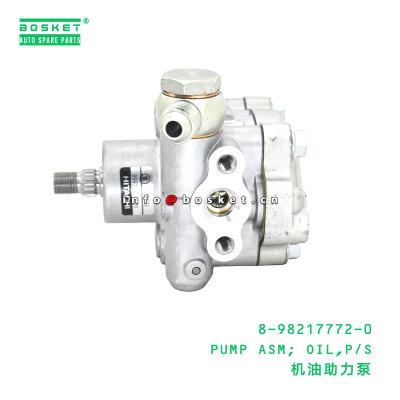 China 8-98217772-0 PUMP ASM; OIL,P/S suitable for ISUZU   8982177720 for sale