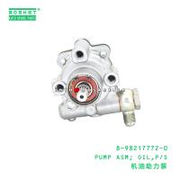 China 8-98217772-0 PUMP ASM; OIL,P/S suitable for ISUZU   8982177720 for sale