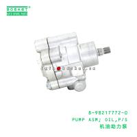China 8-98217772-0 PUMP ASM; OIL,P/S suitable for ISUZU   8982177720 for sale