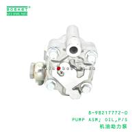 China 8-98217772-0 PUMP ASM; OIL,P/S suitable for ISUZU   8982177720 for sale