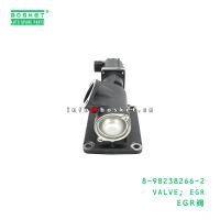 China 8-98238266-2 VALVE; EGR suitable for ISUZU CYZ52K 6WG1 8982382662 for sale