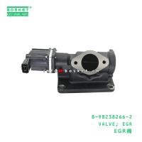 China 8-98238266-2 VALVE; EGR suitable for ISUZU CYZ52K 6WG1 8982382662 for sale
