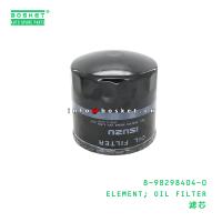 China 8-98298404-0 ELEMENT; OIL FILTER suitable for ISUZU   8982984040 for sale