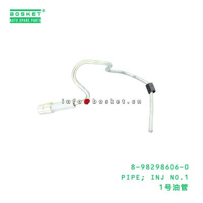 China 8-98298606-0 PIPE; INJ NO.1 suitable for ISUZU   8982986060 for sale