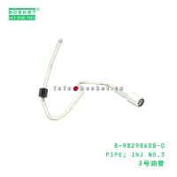 China 8-98298608-0 PIPE; INJ NO.3 suitable for ISUZU   8982986080 for sale