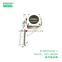 China 8-98376432-1 VALVE; EXH BRAKE suitable for ISUZU   8983764321 for sale