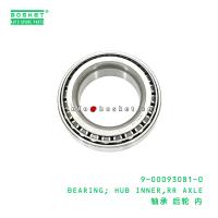 China 9-00093081-0 BEARING; HUB INNER,RR AXLE suitable for ISUZU NKR55 4JB1 9000930810 for sale
