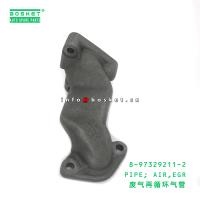 China 8-97329211-2 PIPE; AIR,EGR suitable for ISUZU 8973292112 for sale