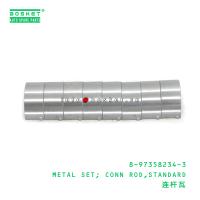 China 8-97358234-3 METAL SET; CONN ROD,STANDARD suitable for ISUZU 4JJ1 4JB1 4JH1 8973582343 for sale