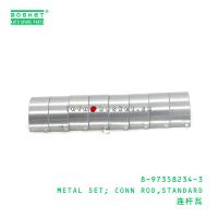 China 8-97358234-3 METAL SET; CONN ROD,STANDARD suitable for ISUZU 4JJ1 4JB1 4JH1 8973582343 for sale
