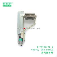 China 8-97489690-0 VALVE; EXH BRAKE suitable for ISUZU 8974896900 for sale