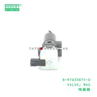 China 8-97633075-0 VALVE; MAG suitable for ISUZU 8976330750 for sale