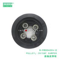 China 8-98004024-0 PULLEY; CR/SHF DAMPER suitable for ISUZU 4HK1 8980040240 for sale